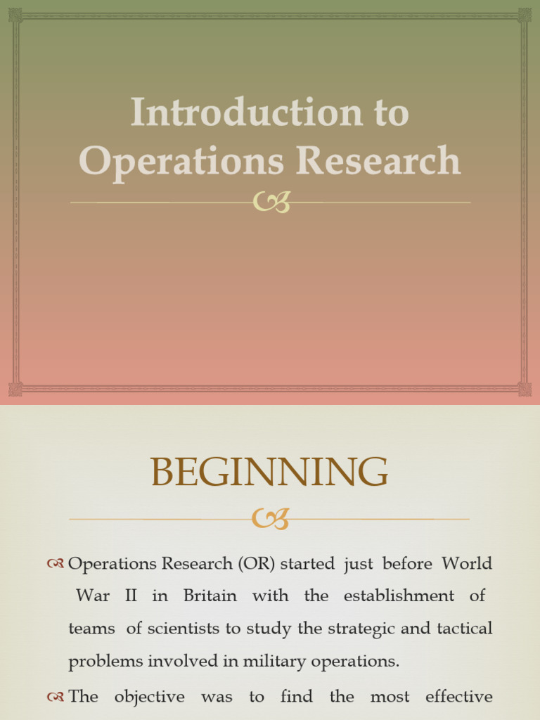 QT II Introduction & LPP | PDF | Mathematical Optimization | Linear Programming