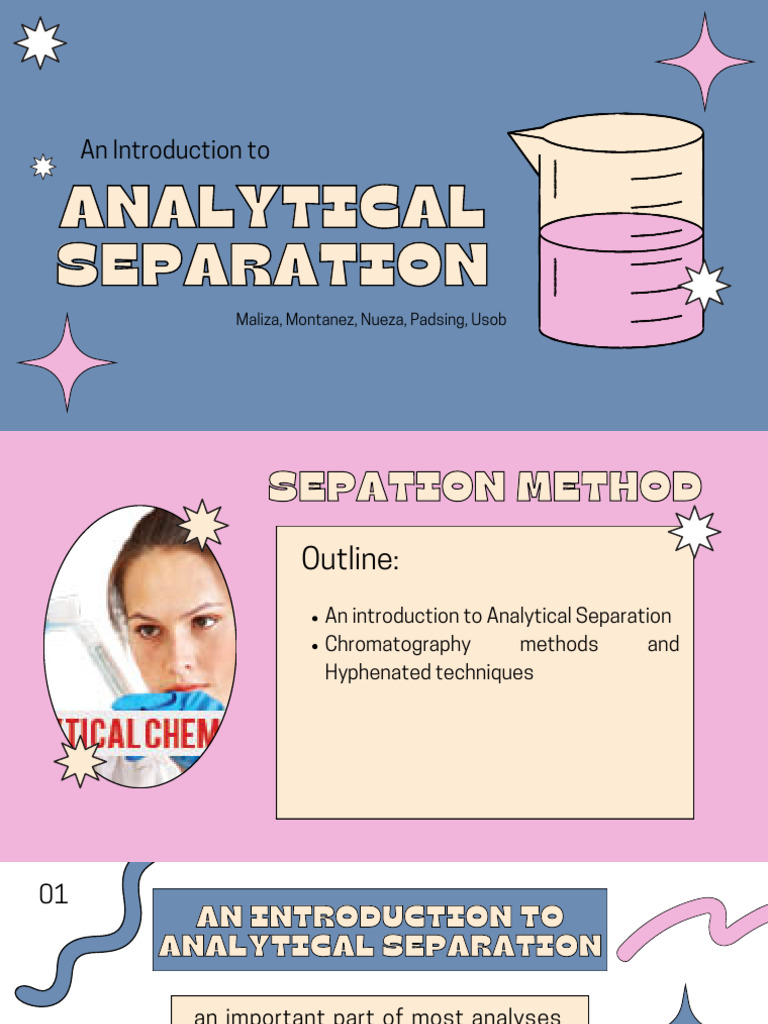 Analytical Separation Download Free Pdf Chromatography Gas