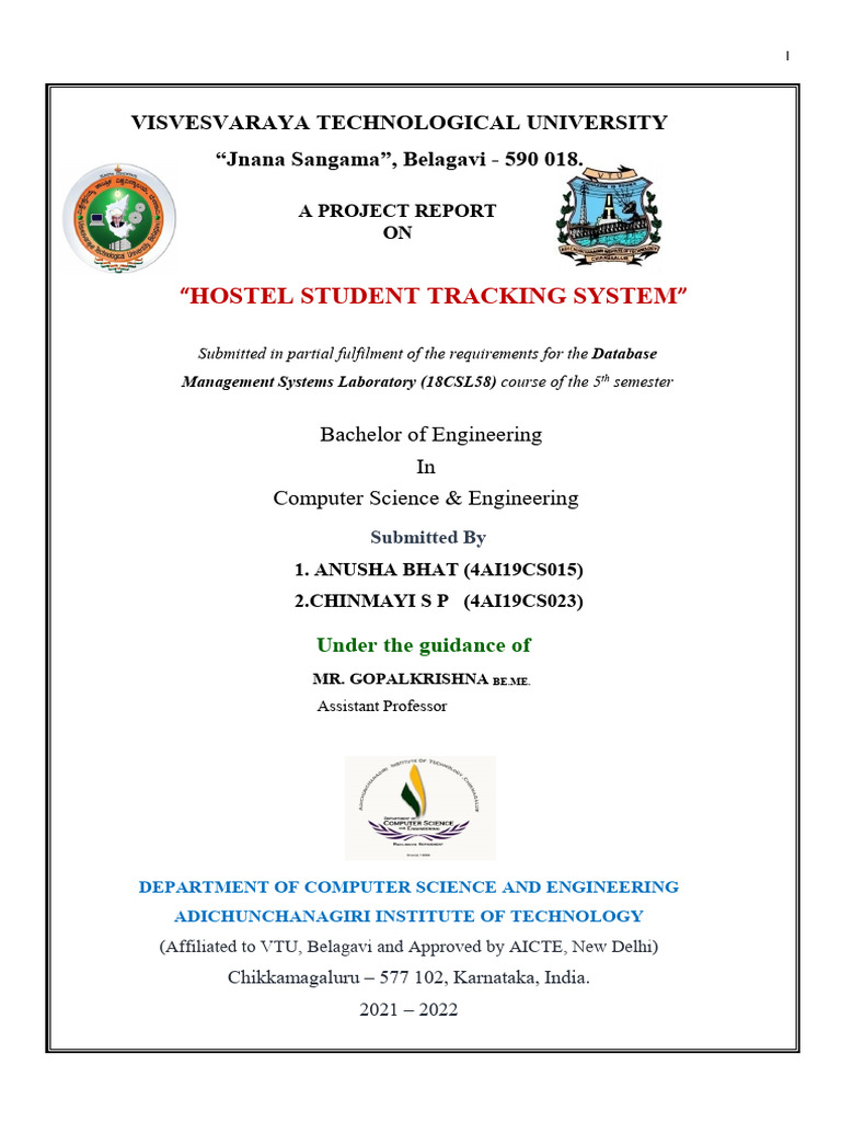 DBMS REPORT FINAL (1) | PDF | Databases | My Sql