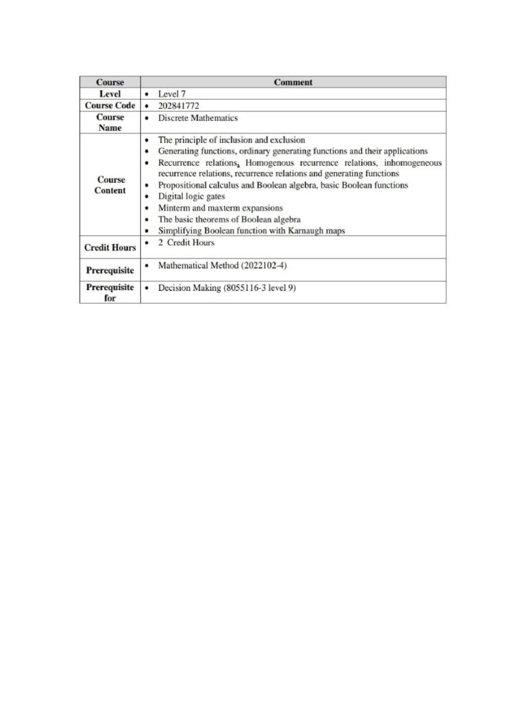 Discrete Math | PDF Discrete Math | PDF