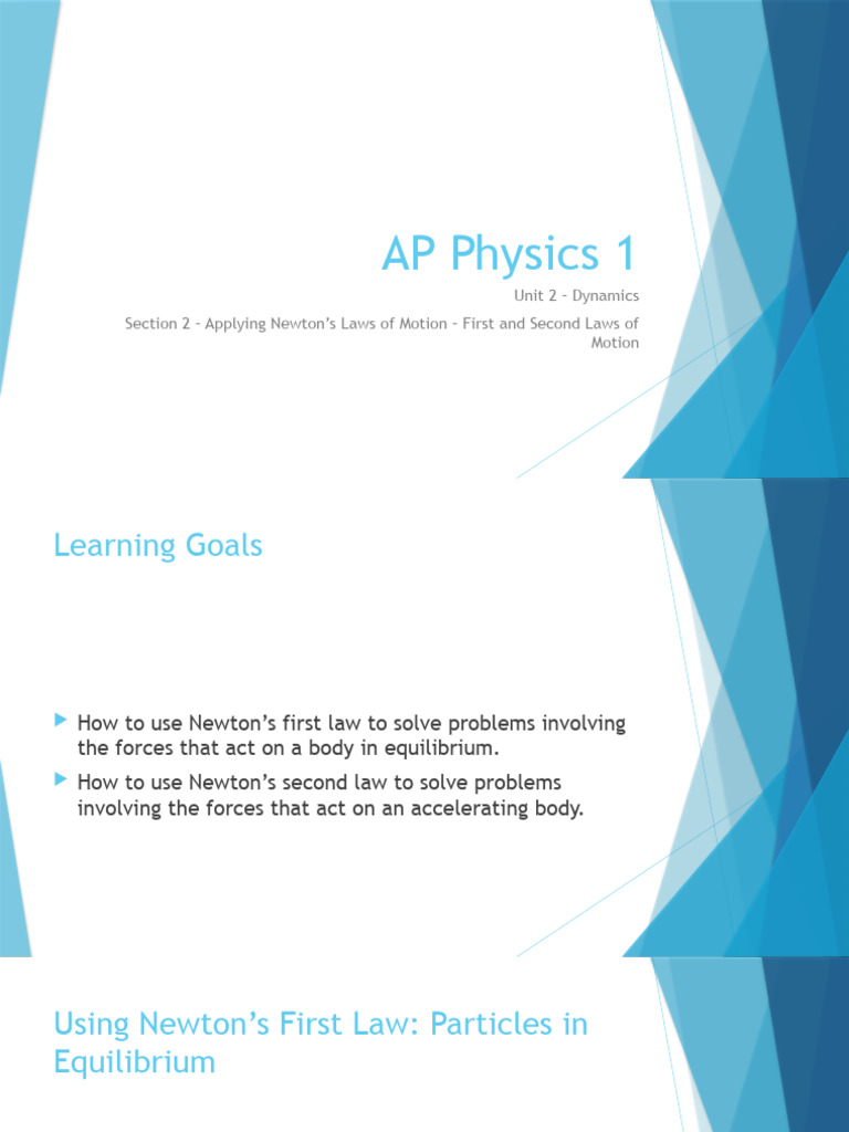 PH AP1 Unit 2 Lesson 2 | PDF | Force | Weight
