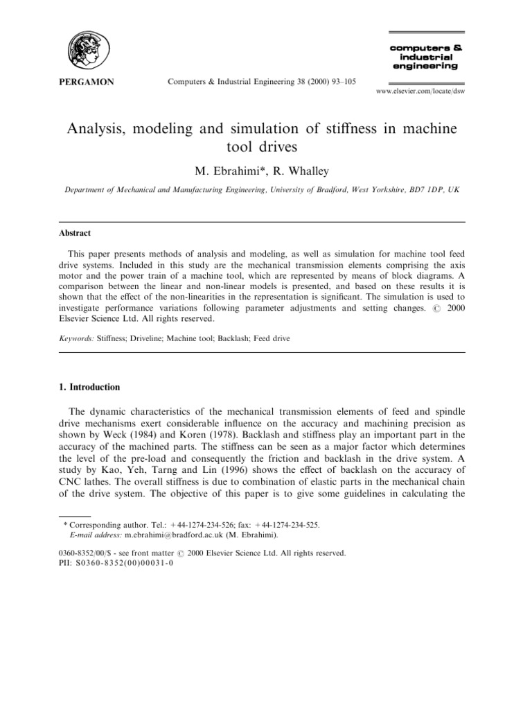 Ebrahim I 2000 | PDF | Electric Motor | Force