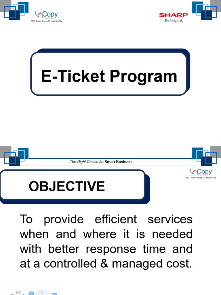 E-Ticket Program Final | PDF | Ticket (Admission) | Business