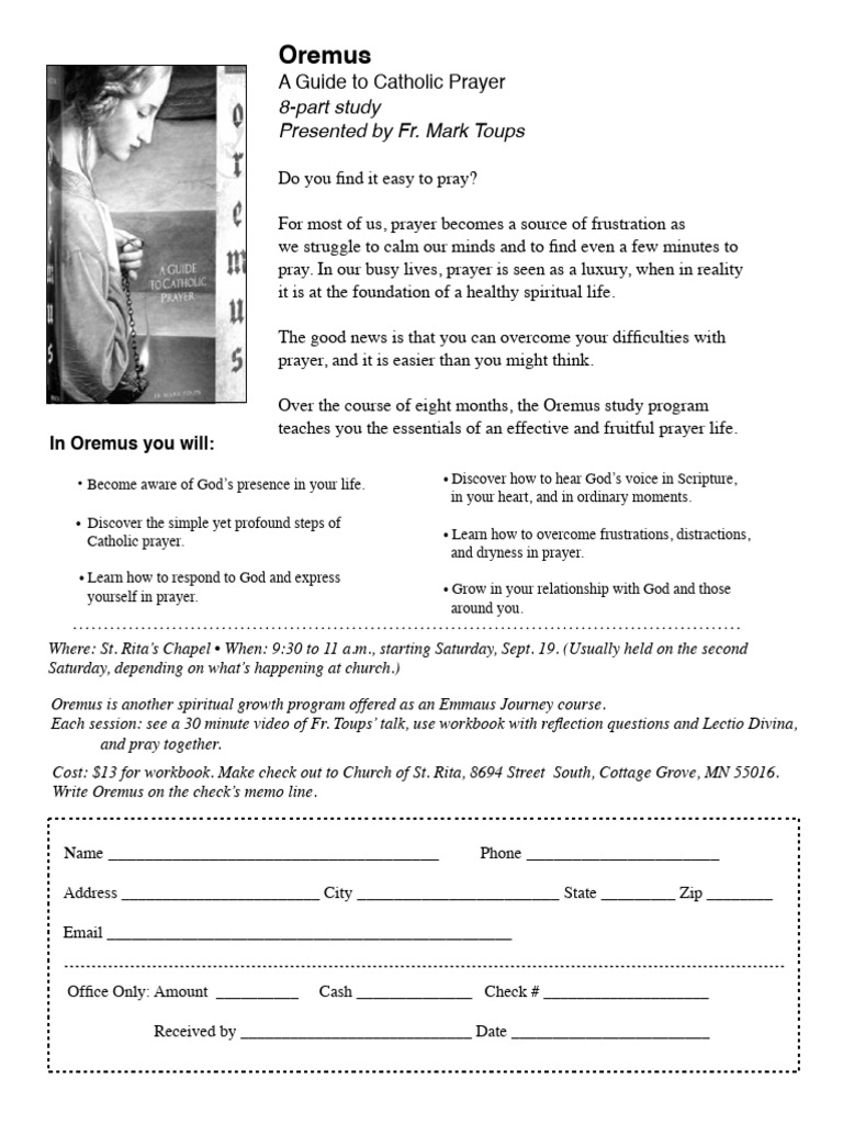 Oremus | Download Free PDF | Prayer | Lectio Divina