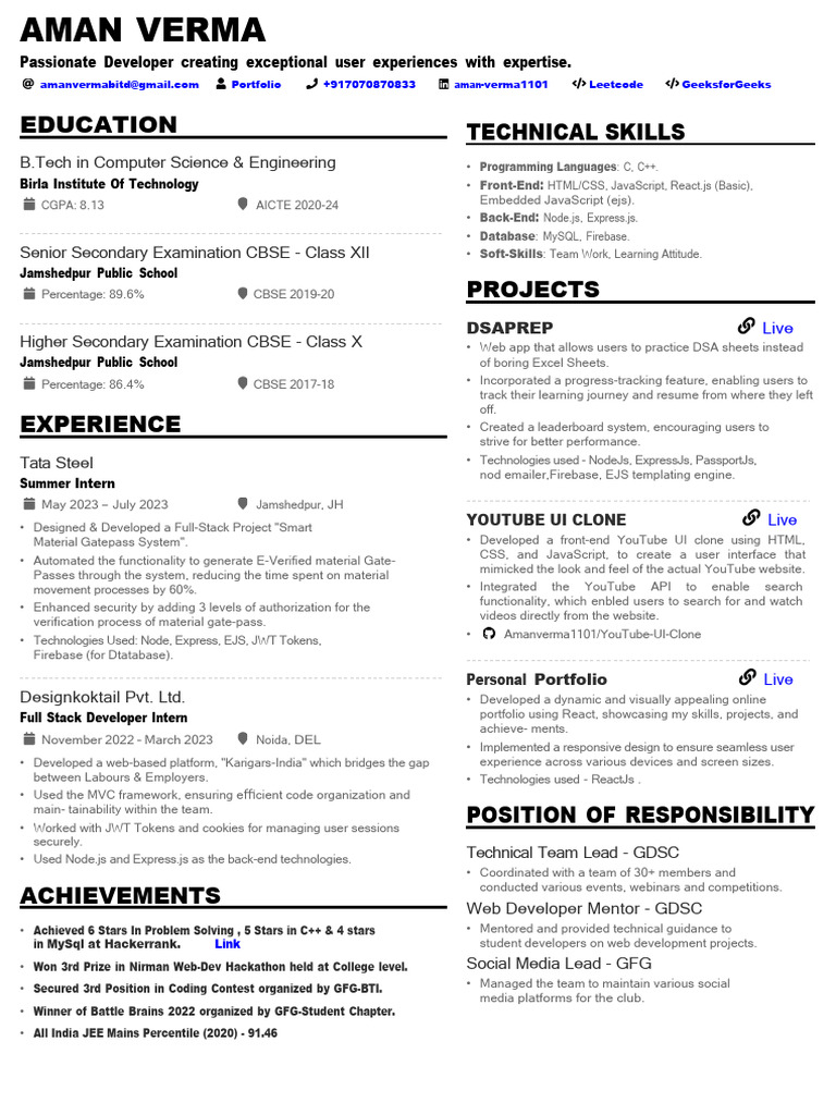 Aman Aug 23 | PDF | Computing | Software Engineering