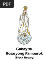 Tagalog Rosary Prayers | PDF