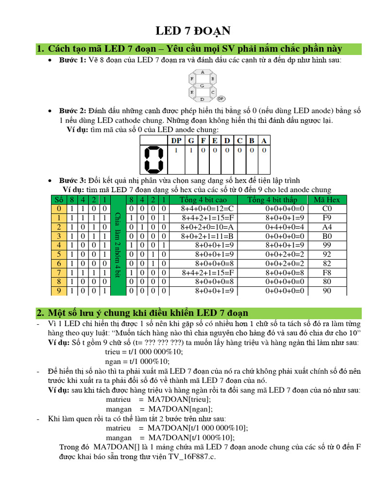 Led 7 Doan | PDF