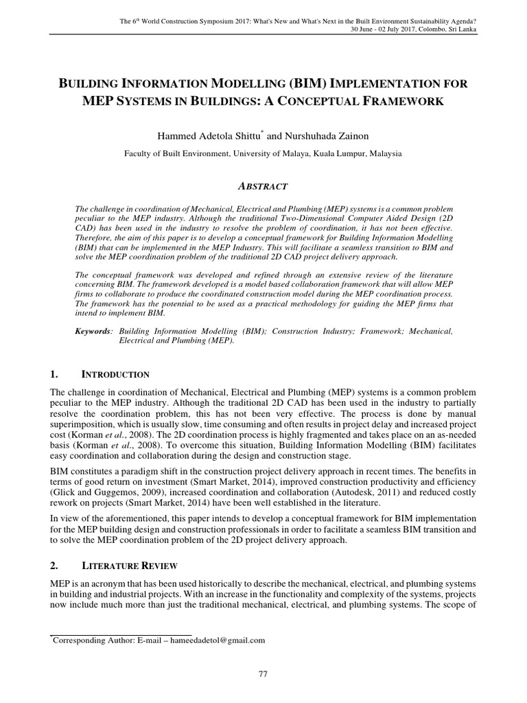 Building Information Modelling (Bim) | PDF | Building Information ...