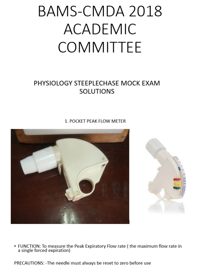 Physiology Mock Exam Solutions Guide | PDF | Lung | Heart