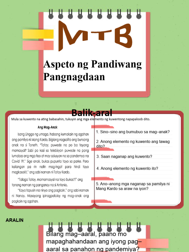 q3 MTB Week 2 Day 1 | PDF