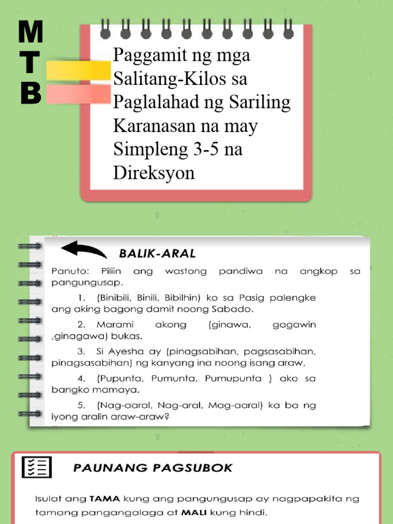 q3 MTB Week 2 Day 4 | PDF
