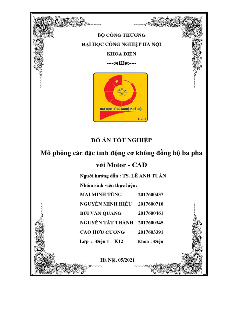 Bao Cao Do An Tot Nghiep 2021-11-5 | PDF