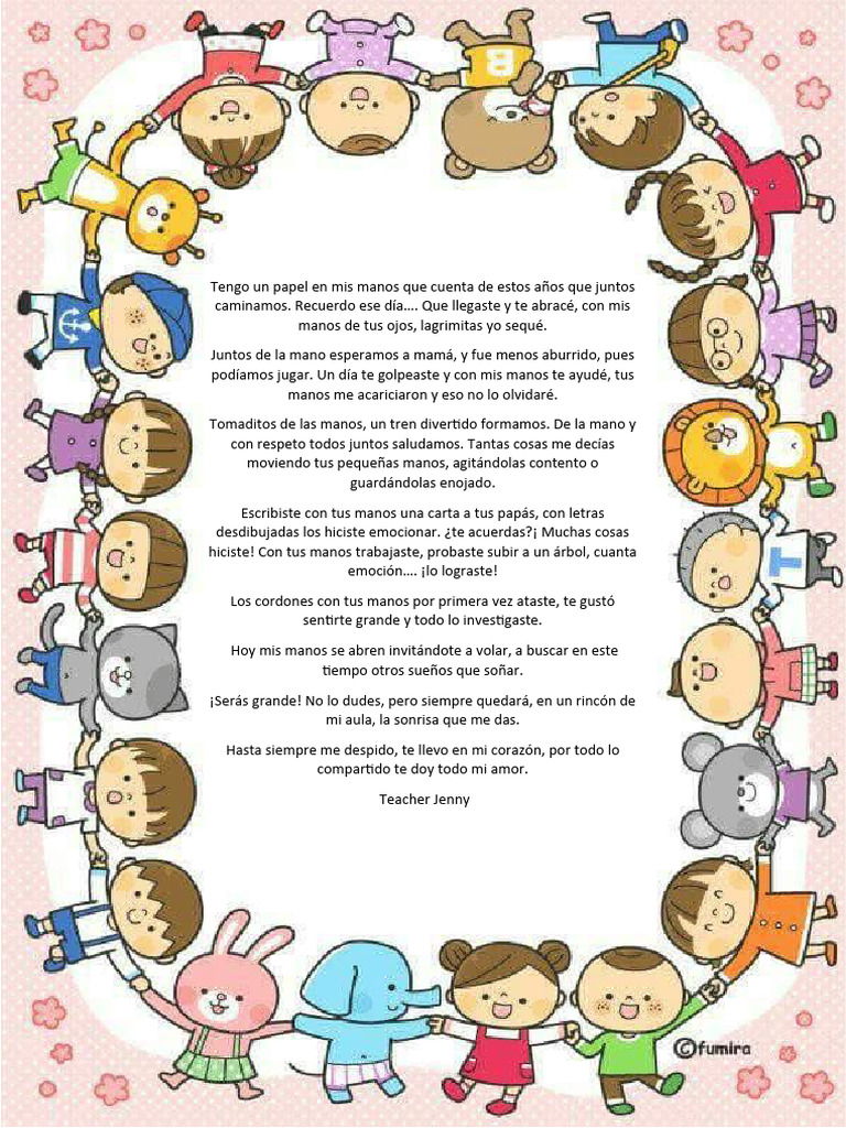 Carta de Despedida A Alumnos | PDF