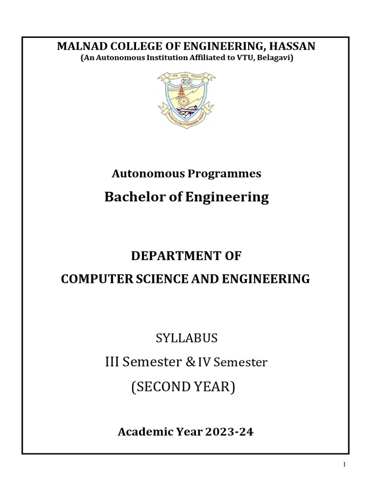 Syllabus | PDF | Eigenvalues And Eigenvectors | Method (Computer Programming)