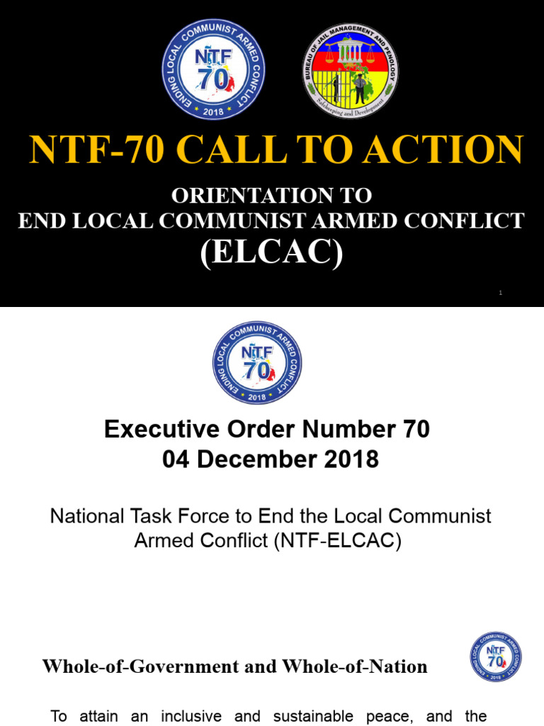 EO 70 FINAL | PDF | Philippines
