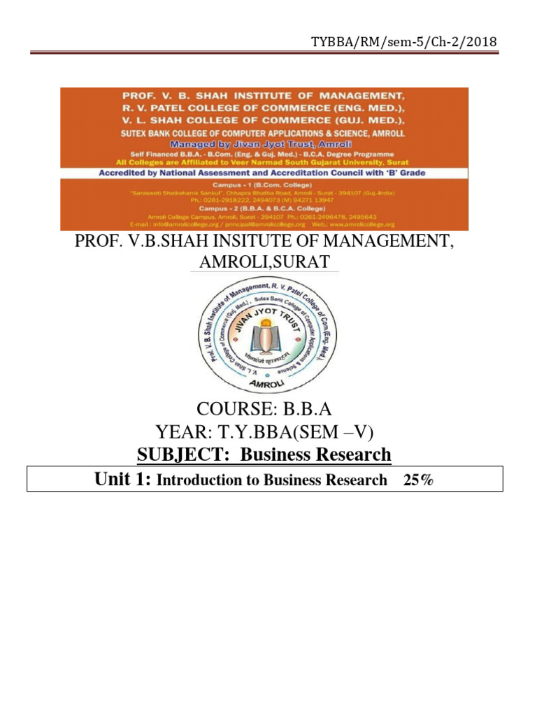 UNIT 1 Introduction | PDF | Categorical Variable | Hypothesis