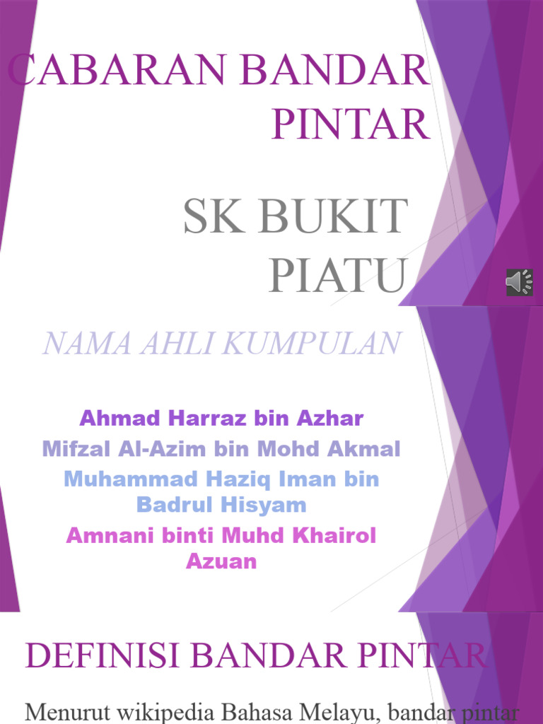 Cabaran Bandar Pintar | PDF