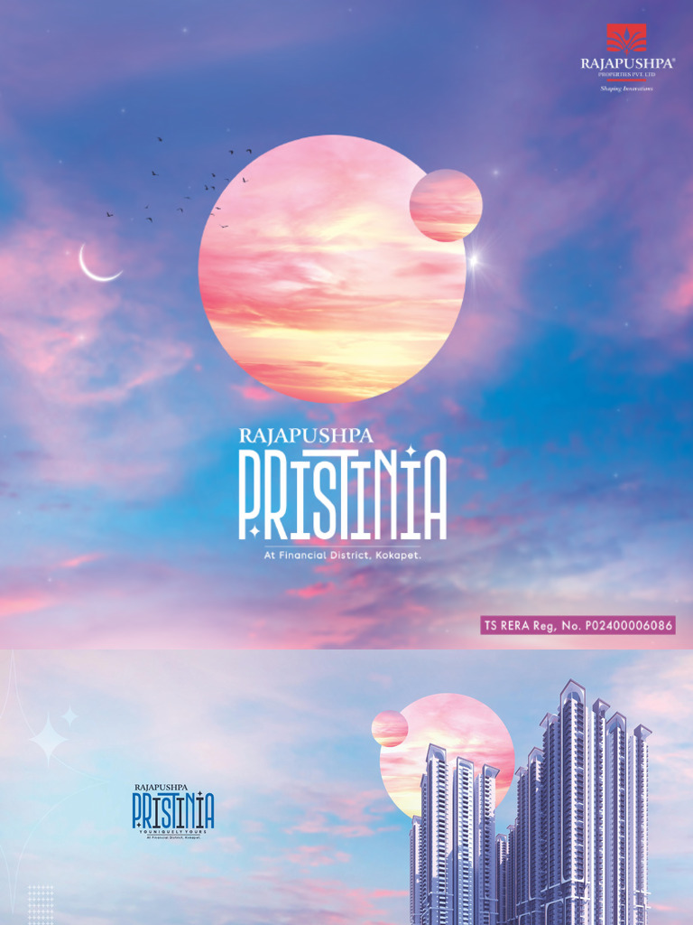 Rajapushpa Pristinia Brochure Overview | PDF
