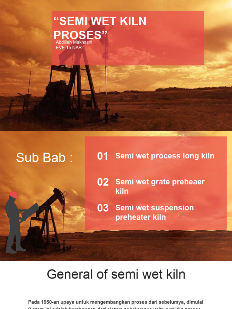 Semi Wet Process Kiln - Abdillah Makhasin | PDF