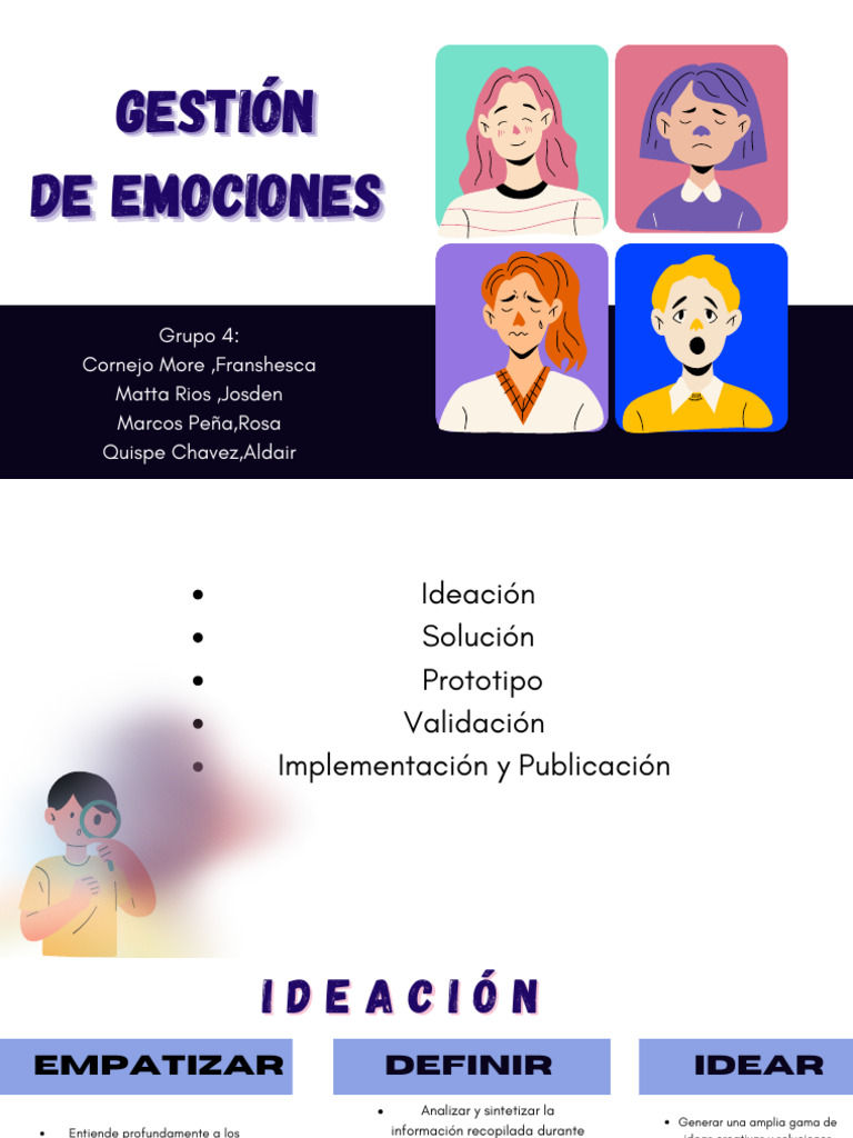 Gestión de Emociones - Grupo 4 Diapositivas | PDF | Las emociones | Ira