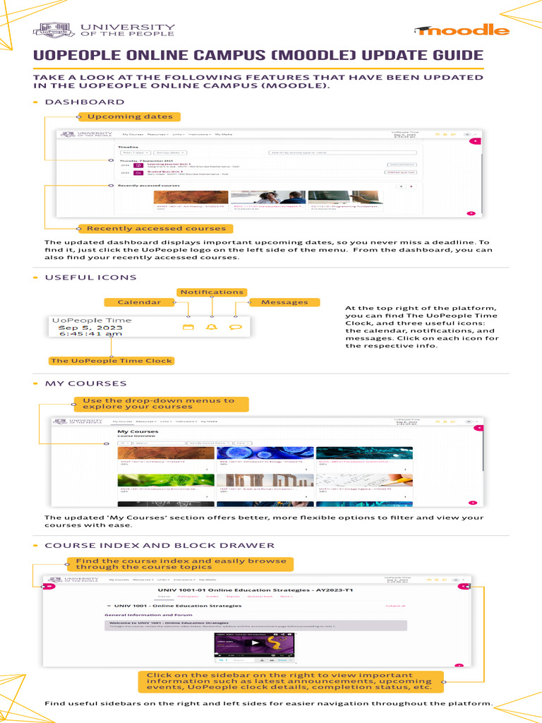 Moodle Guide v3 | PDF