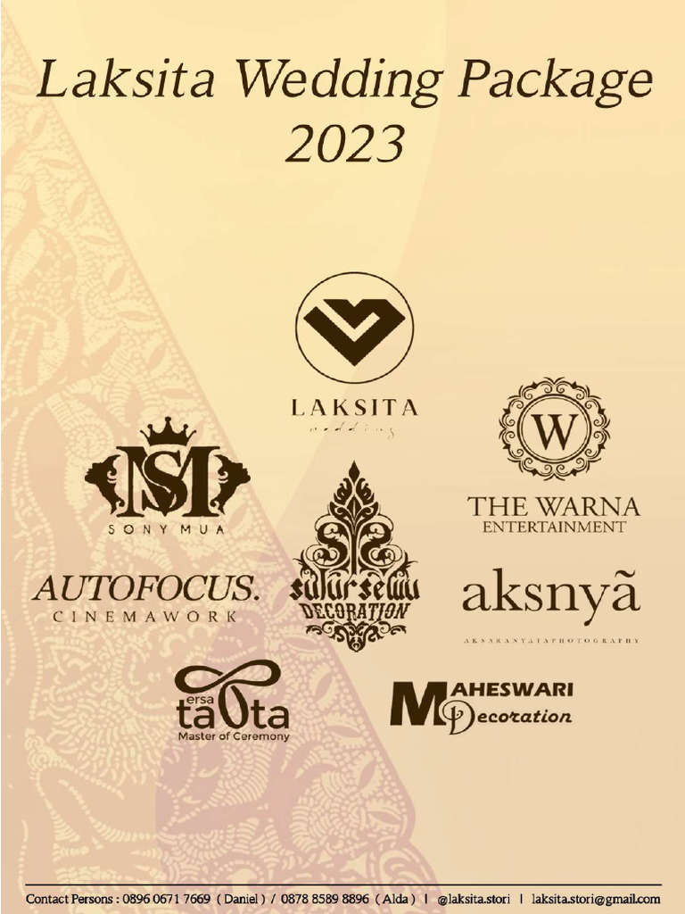 Laksita Wedding Package 2023 | PDF