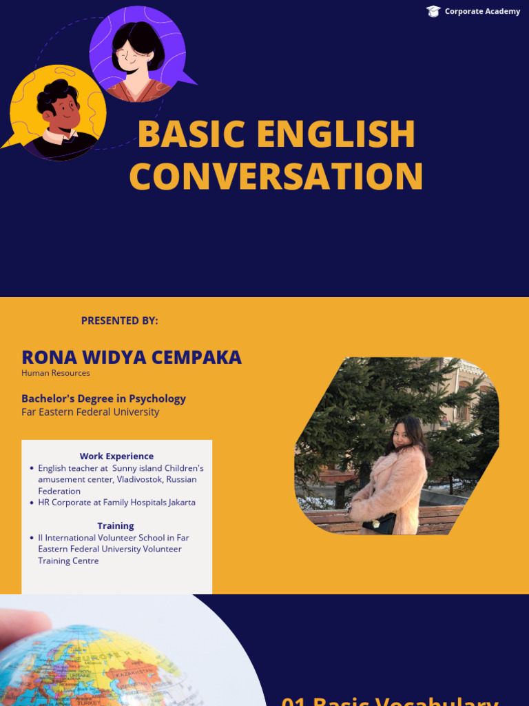 Basic English Conversation - Floor | PDF | Tableware | Food And Drink ...