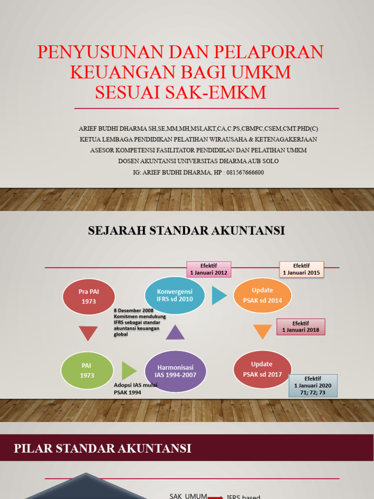 Penyusunan Lap Keu Umkm | PDF | Bisnis | Pengelolaan Keuangan & Uang