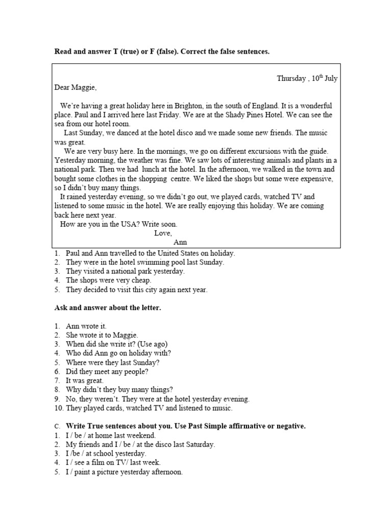 Ann's Holday Letter | PDF