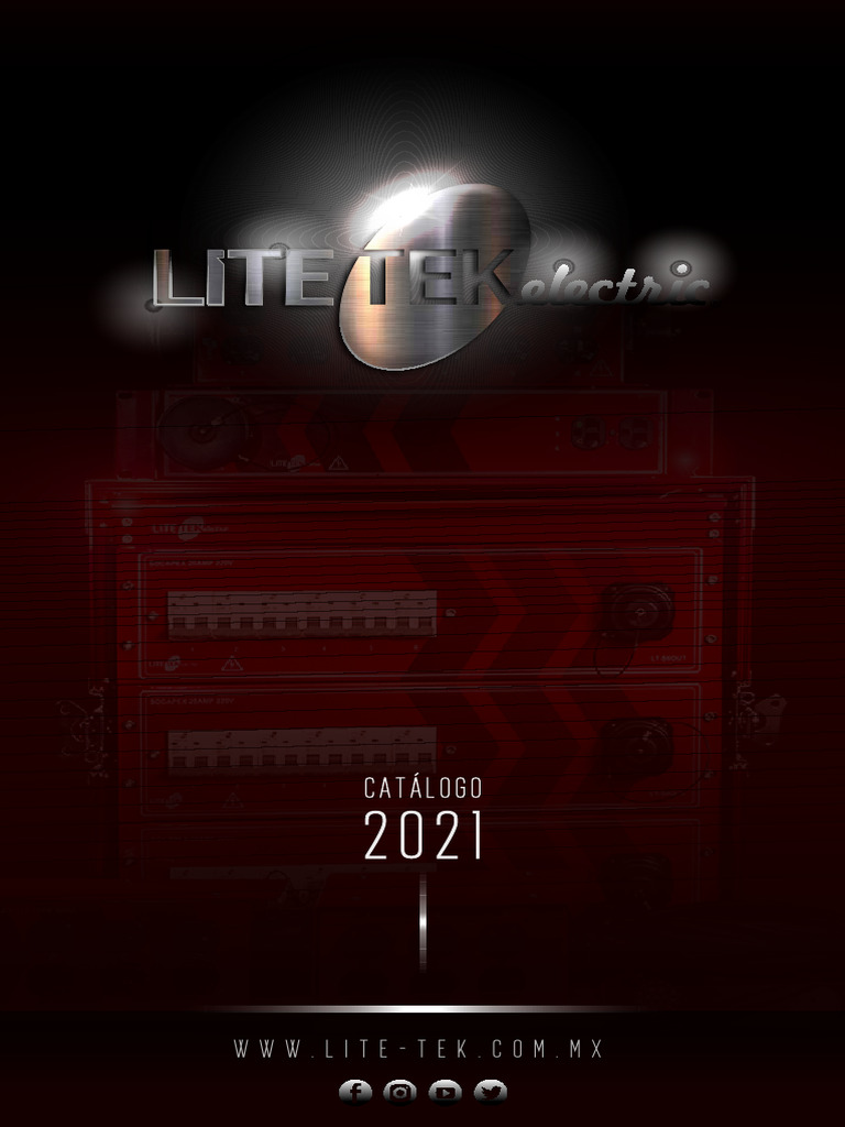 Catálogo Lite Tek Electric 2021 | PDF | Conector eléctrico | Ingenieria Eléctrica