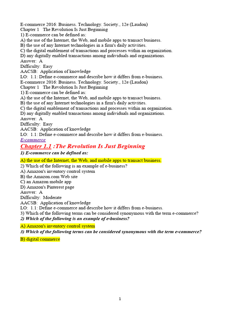 E Commerce | PDF | Dynamic Web Page | World Wide Web