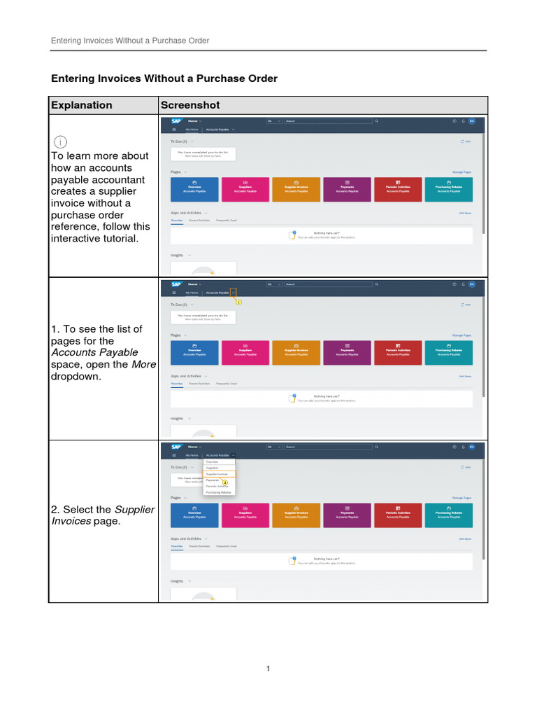 Non Po Journal Processing-2 | PDF | Service Industries | Accounting