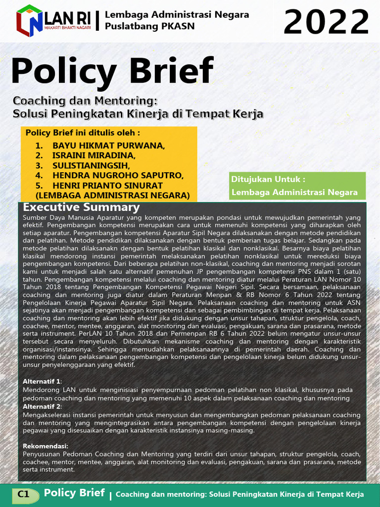 Policy Brief | PDF