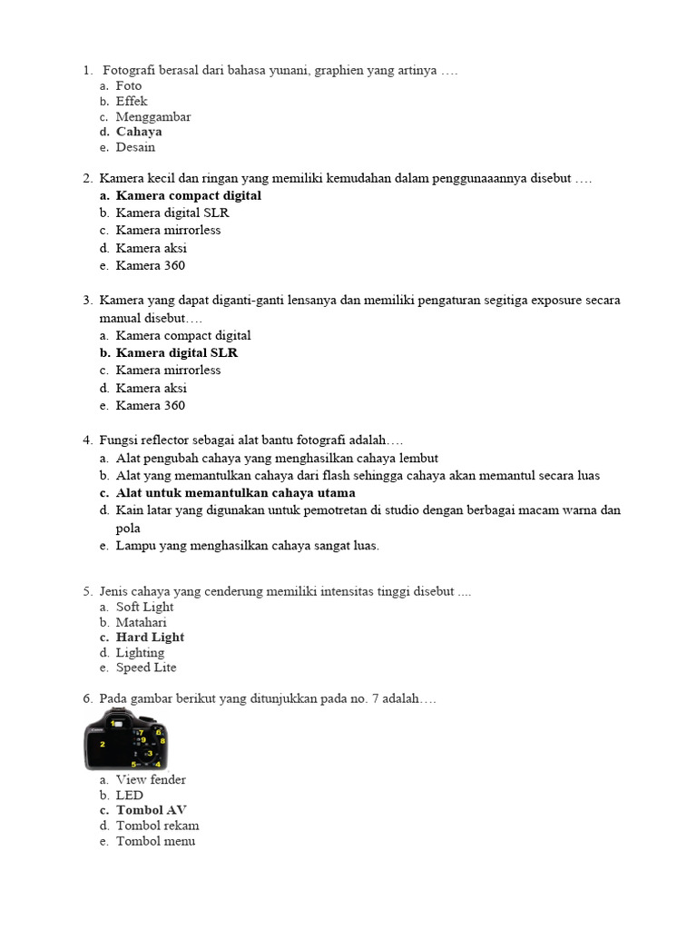 Soal DGP Xi MM | PDF