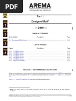 AREMA Manual for Railway Engineering 2025 | PDF | Rail Transport