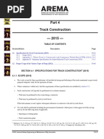 AREMA Manual for Railway Engineering 2025 | PDF | Rail Transport