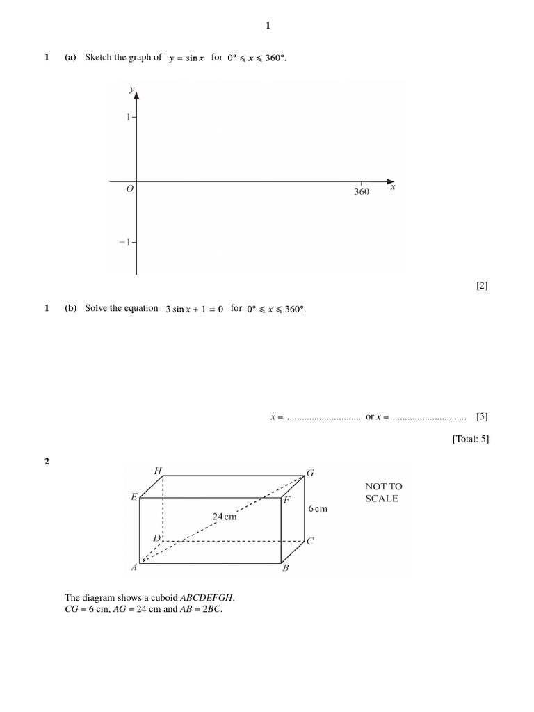 Trigonometry Worksheet - 010333 | PDF | Elementary Geometry | Euclidean Geometry