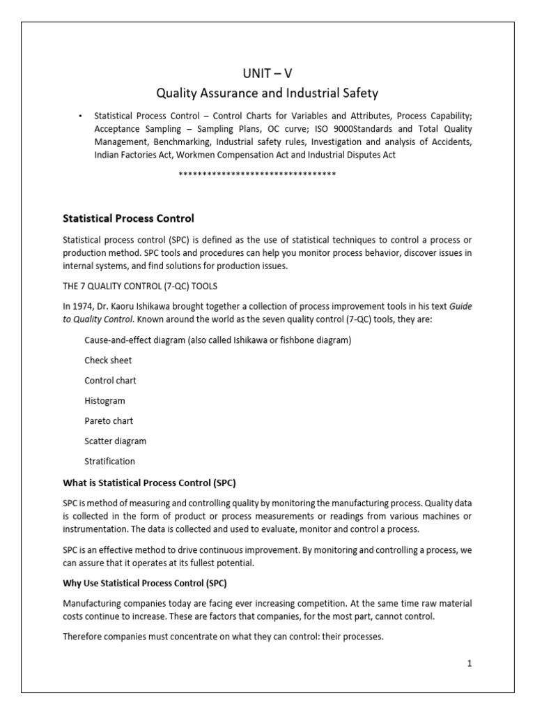 Unit - V Iem | PDF | Mean | Statistics