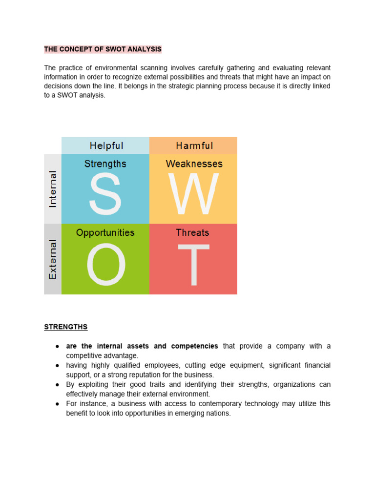 Bullet-3 Stratman | PDF | Swot Analysis | Financial Economics