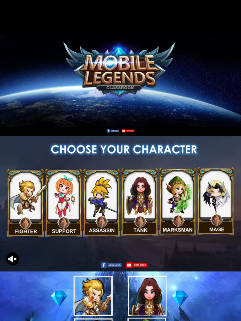 Mobile Legends Game in PowerPoint by Miss Janin | PDF