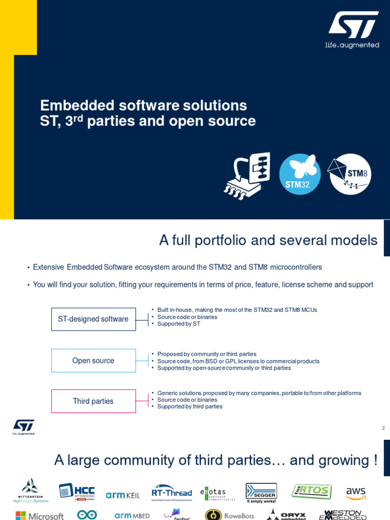 stm32-stm8 Embedded Software Solutions | PDF | Transport Layer Security | Booting