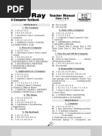 Computer Grade 2 Worksheet[1] | PDF | Input/Output | Computer Data Storage