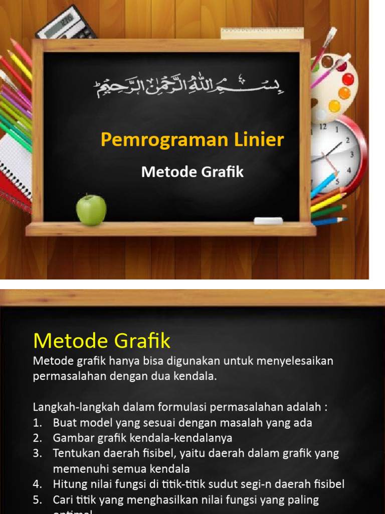 Pertemuan 3 - Metode Grafik | PDF