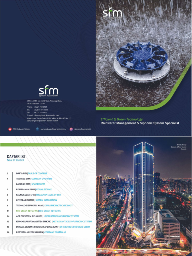 Brosur SFM Roof Drain | PDF