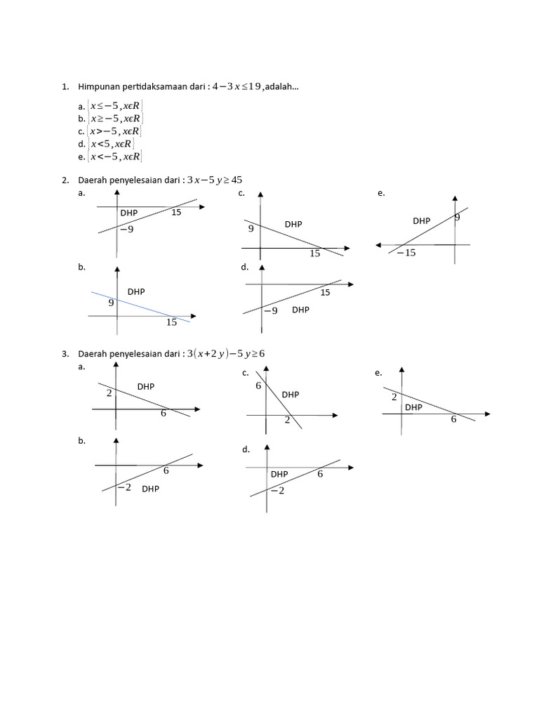 PAS Kelas X Semester 2 Quipper | PDF