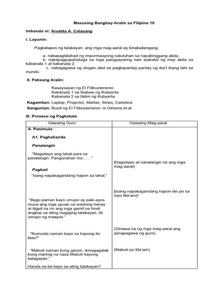 Arcing Lesson Plan | PDF