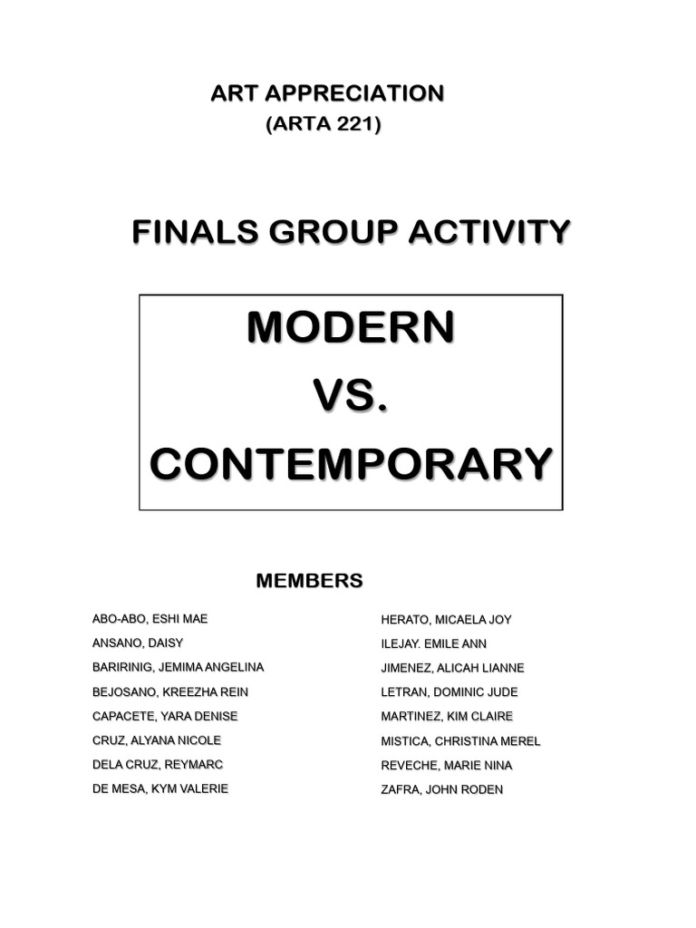 ARTA-FINALS-GROUP-ACTIVITY | PDF