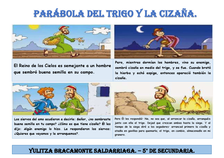 Parabola Del Trigo y La Cizaña | PDF