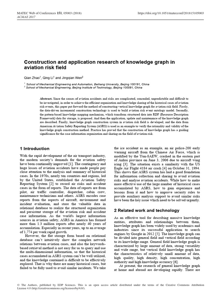 Construction and Application Research of Knowledge Graph | PDF | Resource Description Framework ...