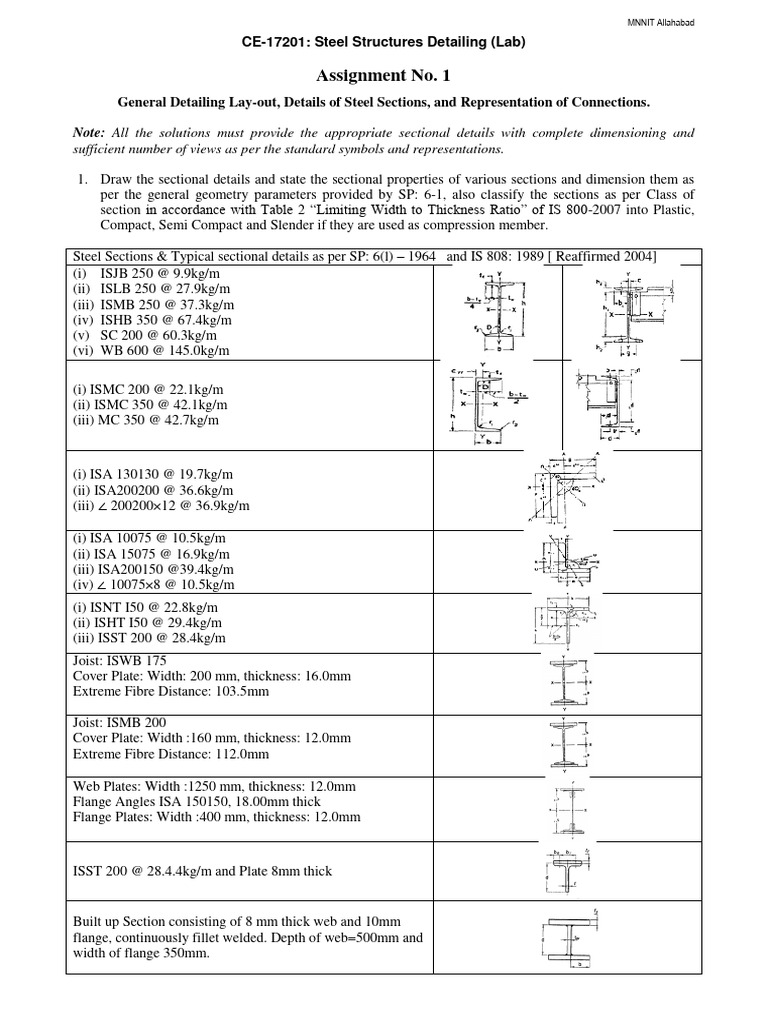 Assignment No 1 | PDF | Screw | Welding Assignment No 1 | PDF | Screw | Welding